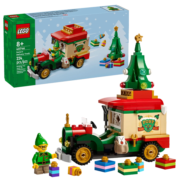 LEGO Iconic Santa's Delivery Truck (40746)